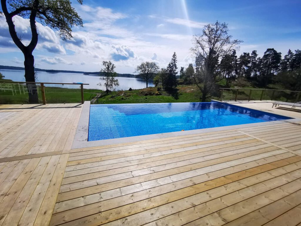 Pool med klinkers-arkiv - Modern Pool Stockholm