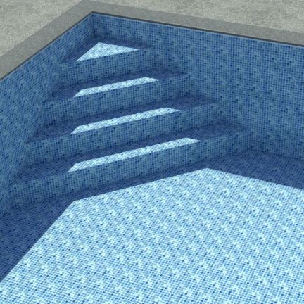 Pooltrappor - Modern Pool Stockholm